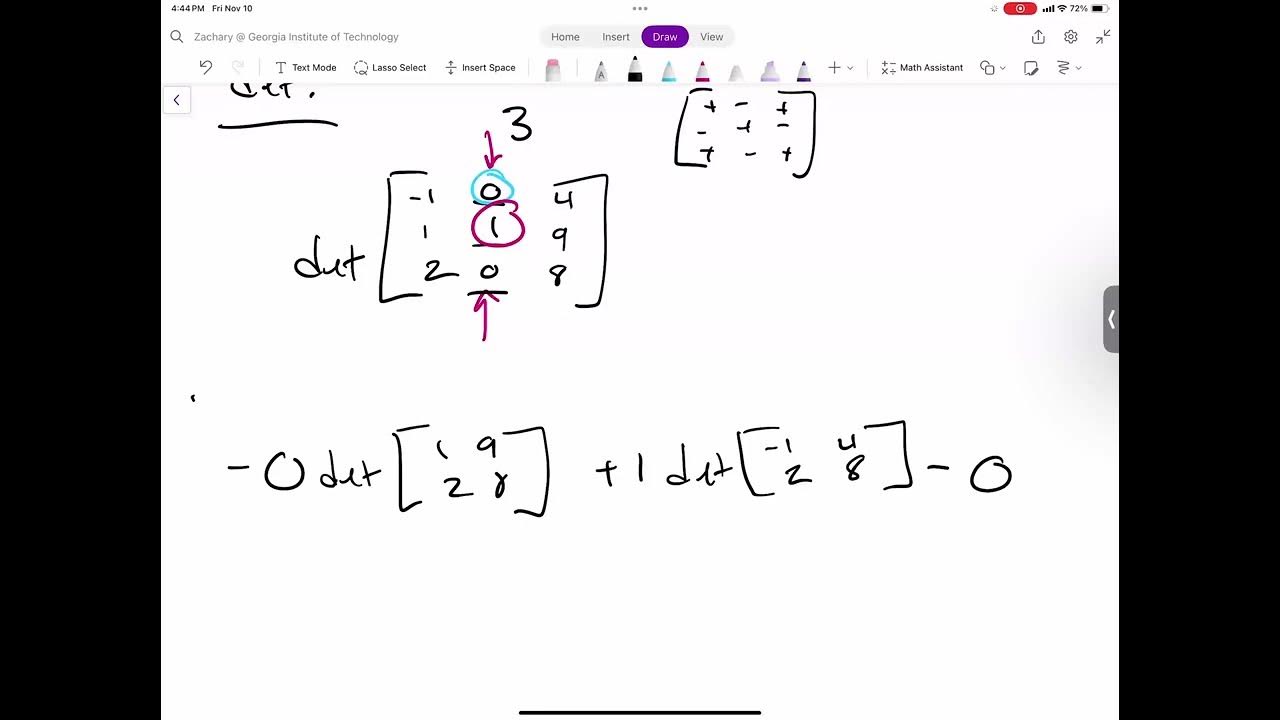 Intro to Linear Algebra Midterm 3 Fall 23 Review- Georgia Tech Math ...
