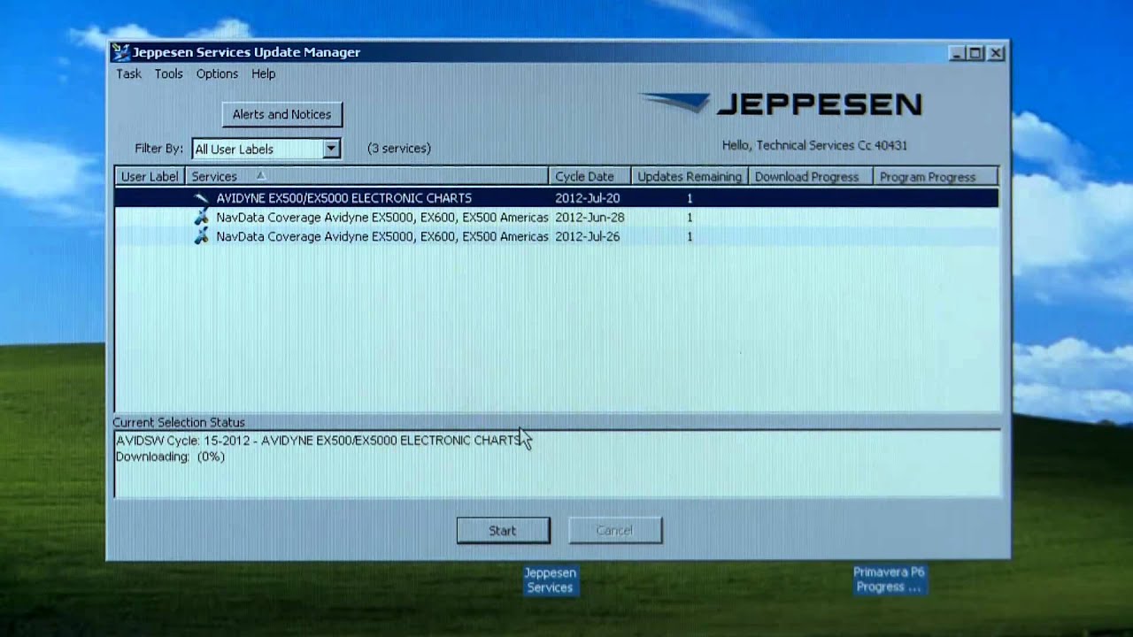 Avidyne Entegra EX5000 Downloading Databases - YouTube