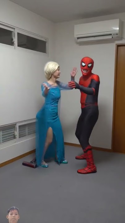 Comedy Video For Spider Man And Elsa Youtube