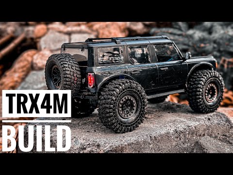 Traxxas TRX4M Bronco BUILD - MORE UPGRADES!! Long Travel Shocks, Body Mods, Crawling & More!