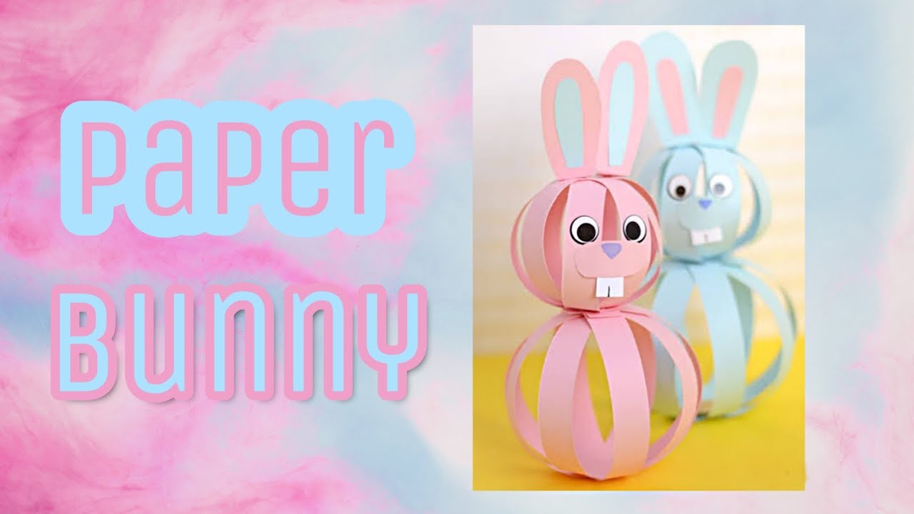🐰 How to make paper Bunny/ How to make paper Rabbit/ Paper Craft/ Easy ...