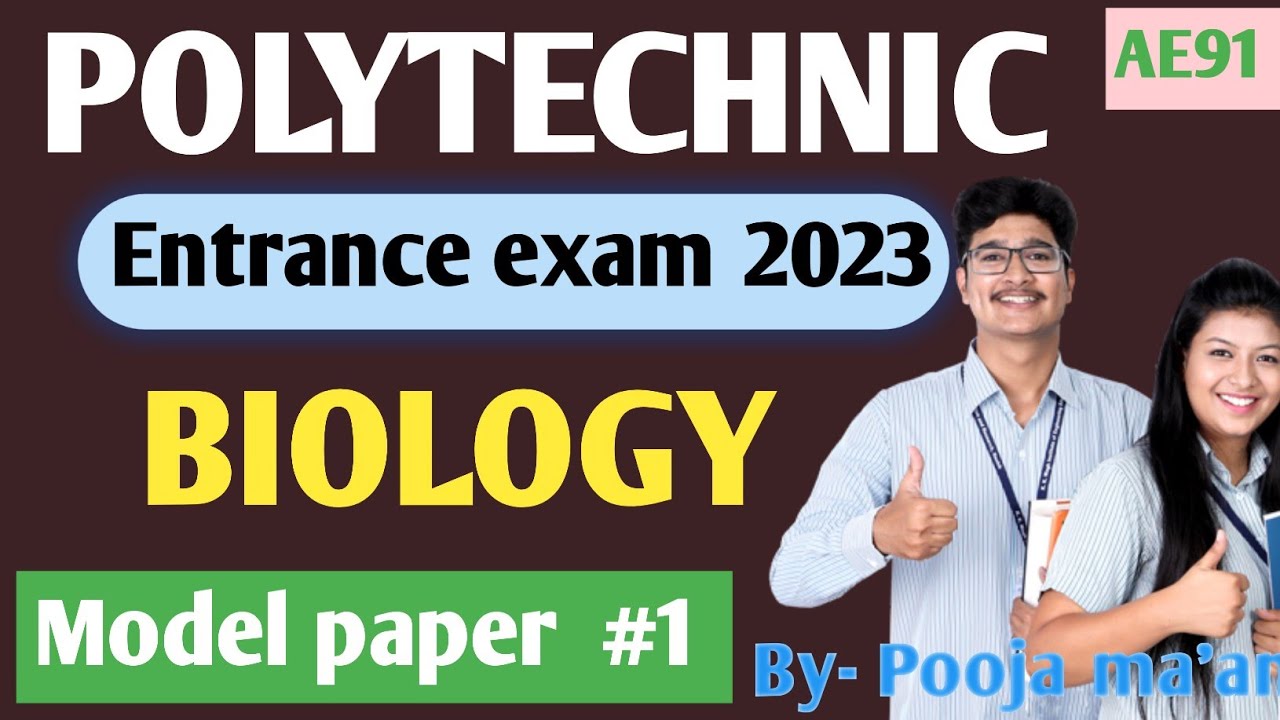 #polytechnic entrance exam 2023 ll practice set #2 ll Group E ll D ...