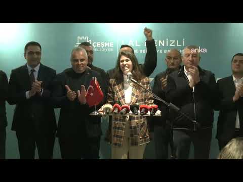 Çeşme Belediye Başkanı Lal Denizli açıklama yaptı