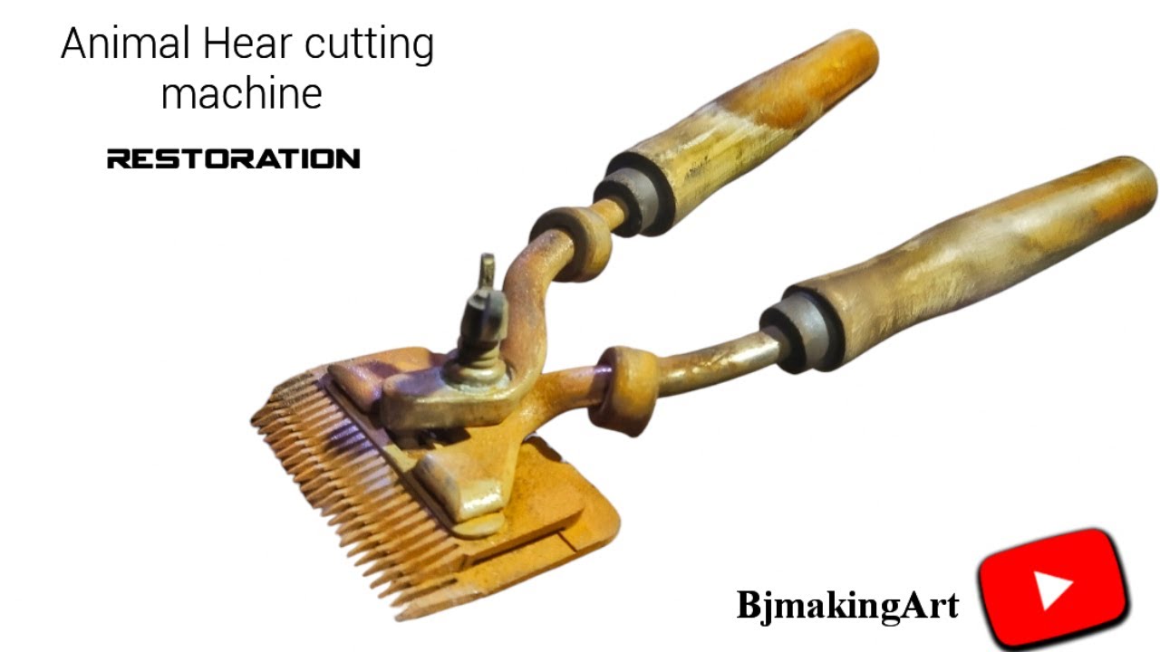 Animals Hear Cutting Machine Restoration | Blacksmith | BjMakingArt ...