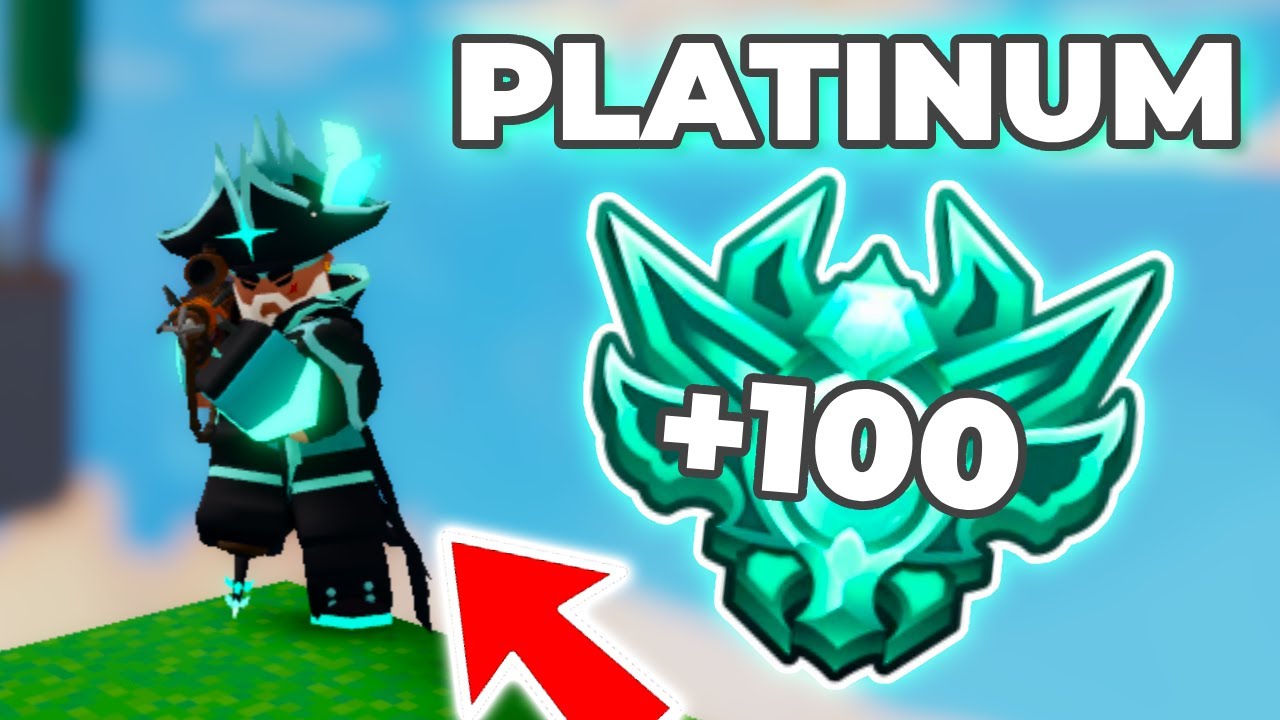 I Got PLATINUM RANK On My ALT... Ep.2 | Roblox BedWars - YouTube