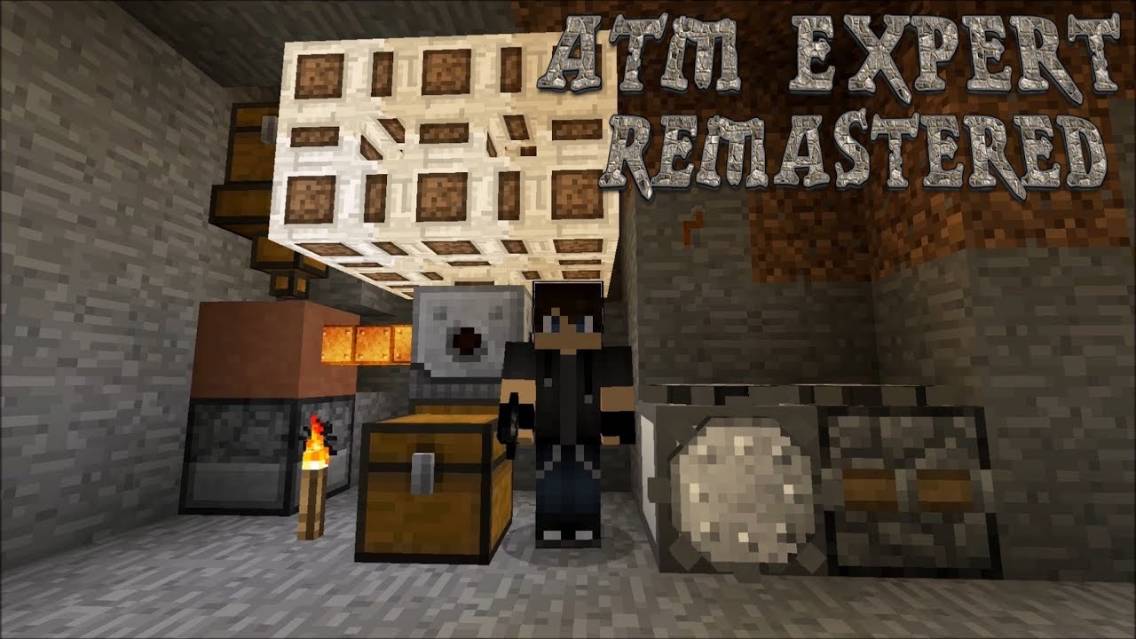 Minecraft All The Mods Expert Remastered Lp Ep #2: Ore Processing Beginnings - YouTube