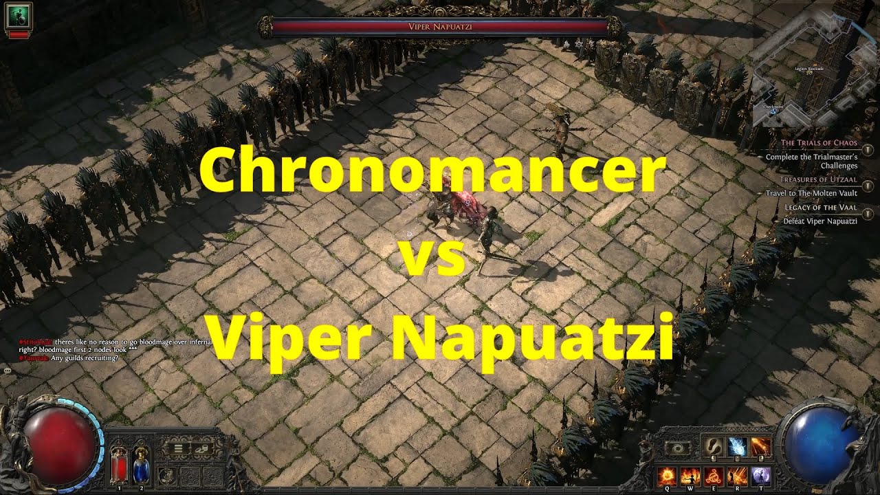 POE2: Chronomancer vs Viper Napuatzi (Act 3 ) - YouTube