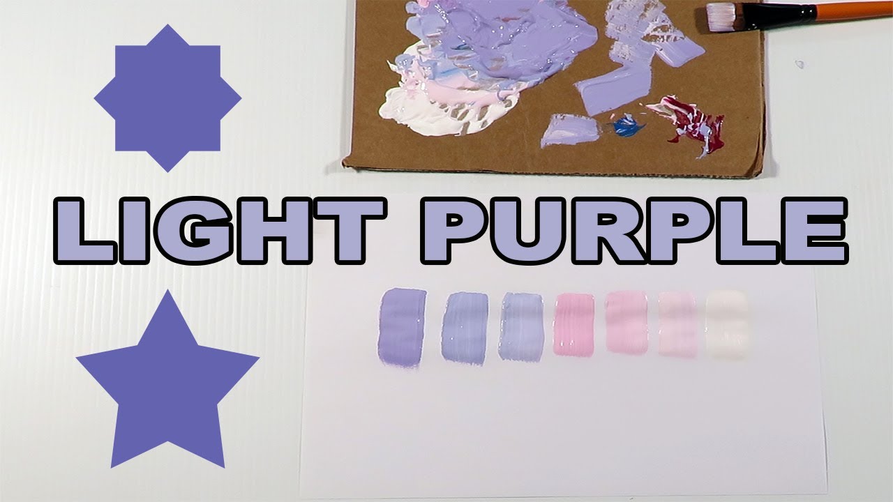 How To Make Light Purple With Primary Colors YouTube how-to-make-light-purple-with-primary-colors-youtube