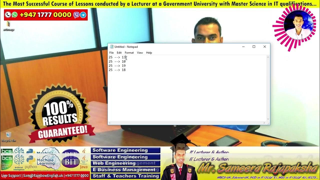 🎯 HND IT Special Exam Instructions | Visual Application Programming | RainbowEnglish.uk - YouTube