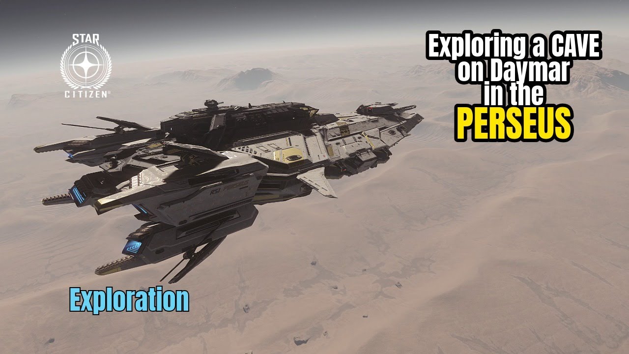 Exploring a cave on Daymar in Star Citizen - YouTube