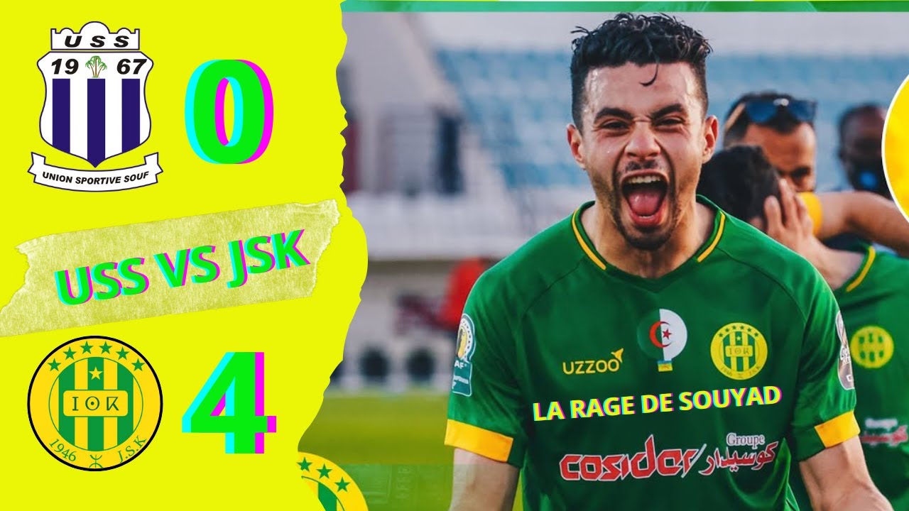 USS VS JSK (0-4), RÉSUMÉ DU MATCH. - YouTube