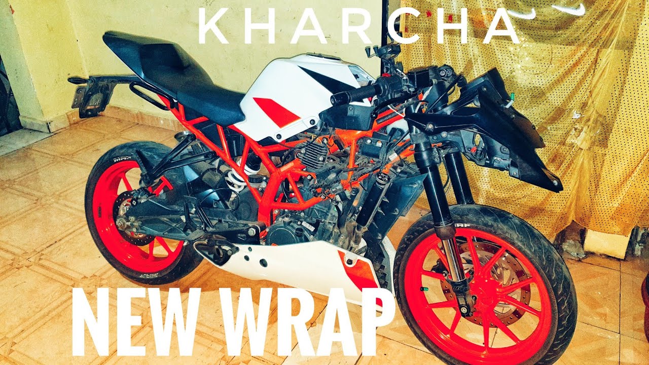 Ktm Rc 200 Visor Wrapped and Serviced | Nashikkar Ganesh - YouTube