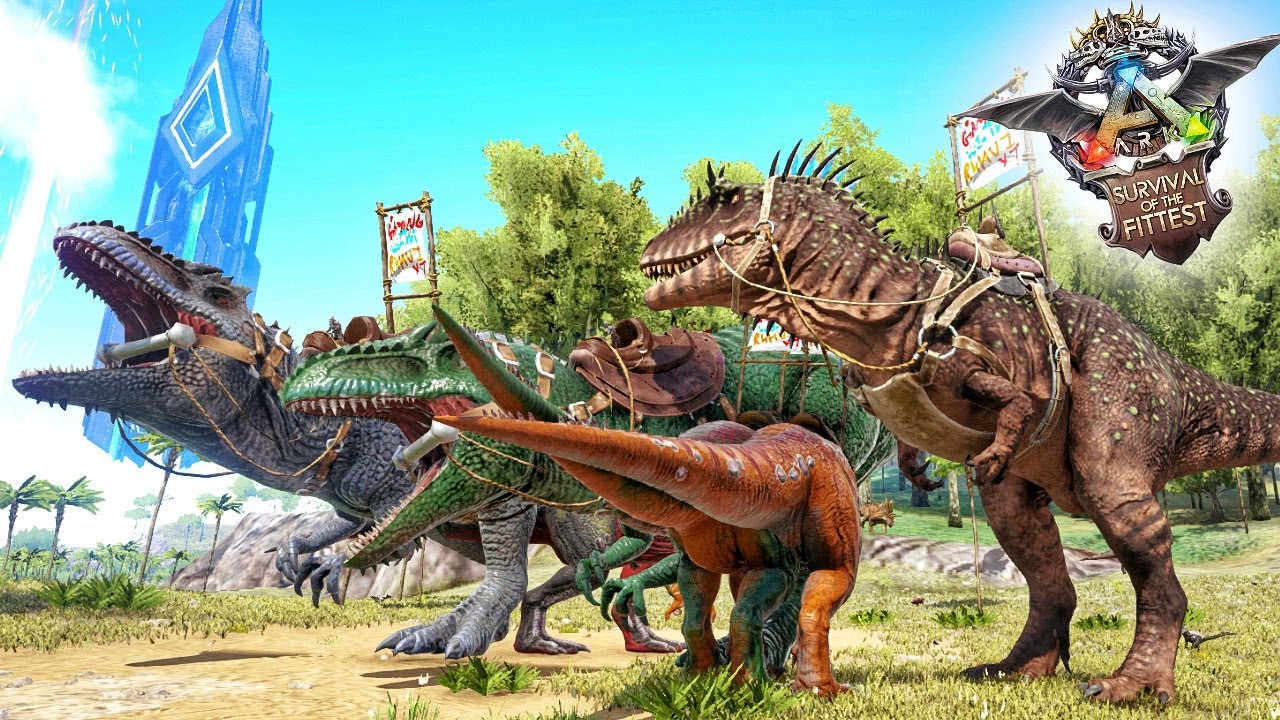 2 Giga Dragon Charcha Army ARK PVP 🔥🔥🔥 : ARK Survival of the Fittest ...