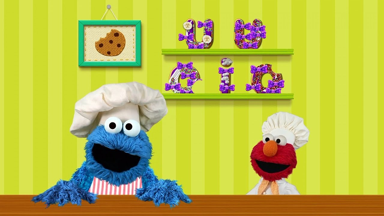 Sesame Street : Alphabet Kitchen Of Cookie Monster and Elmo || 87 - YouTube