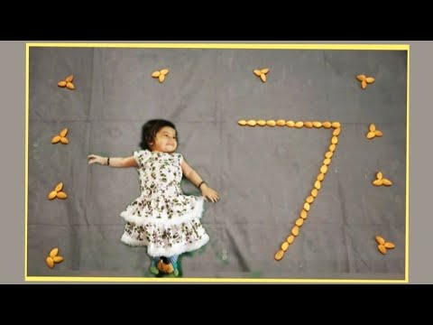 7 Month Baby Photoshoot Ideas At Home | 7 Month Theme | 7 Month Baby ...