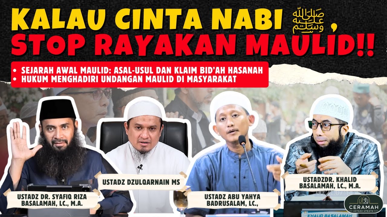 Kajian Ustadz Sunnah Terbaru - Hukum Perayaan Maulid Nabi, Boleh atau ...