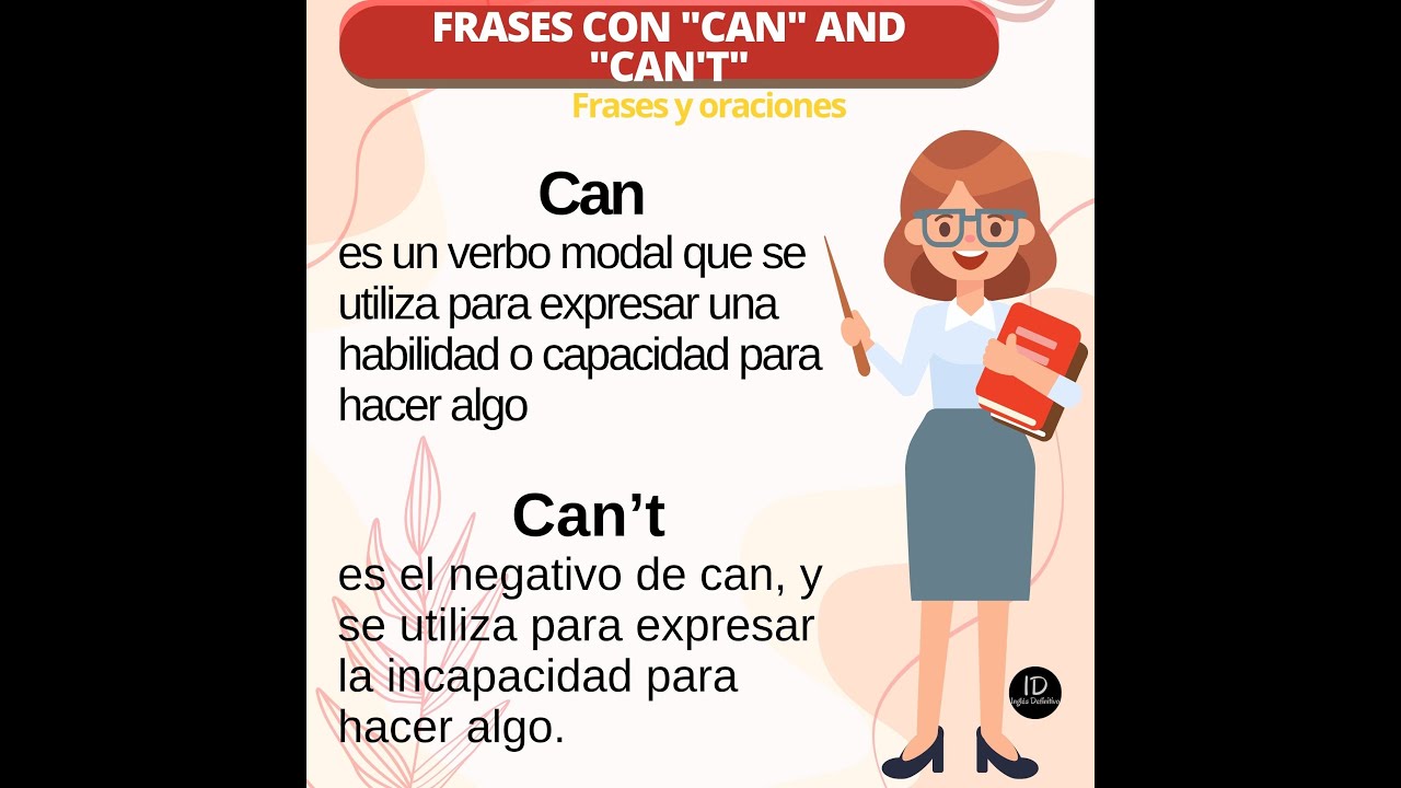 frases con can an can't - YouTube