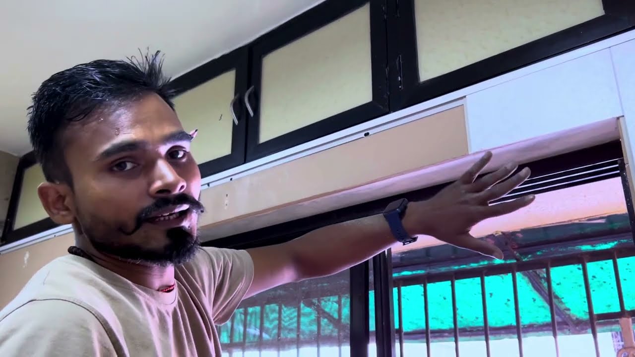 How to Install Wall PVC Panel || Window दीवार पे पीवीसी पैनल कैसे लगाये ...