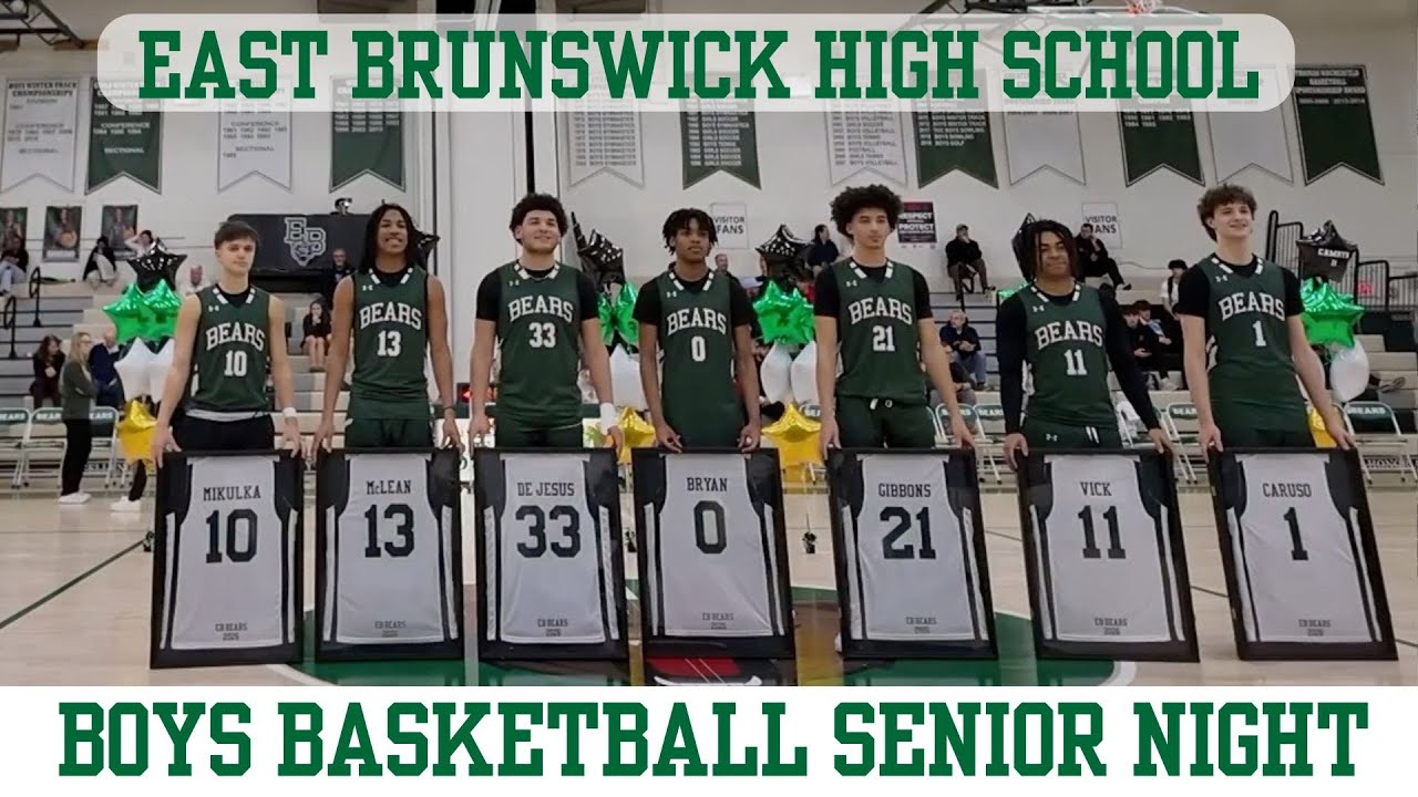 EBHS Boys Basketball Senior Night 2026 - YouTube