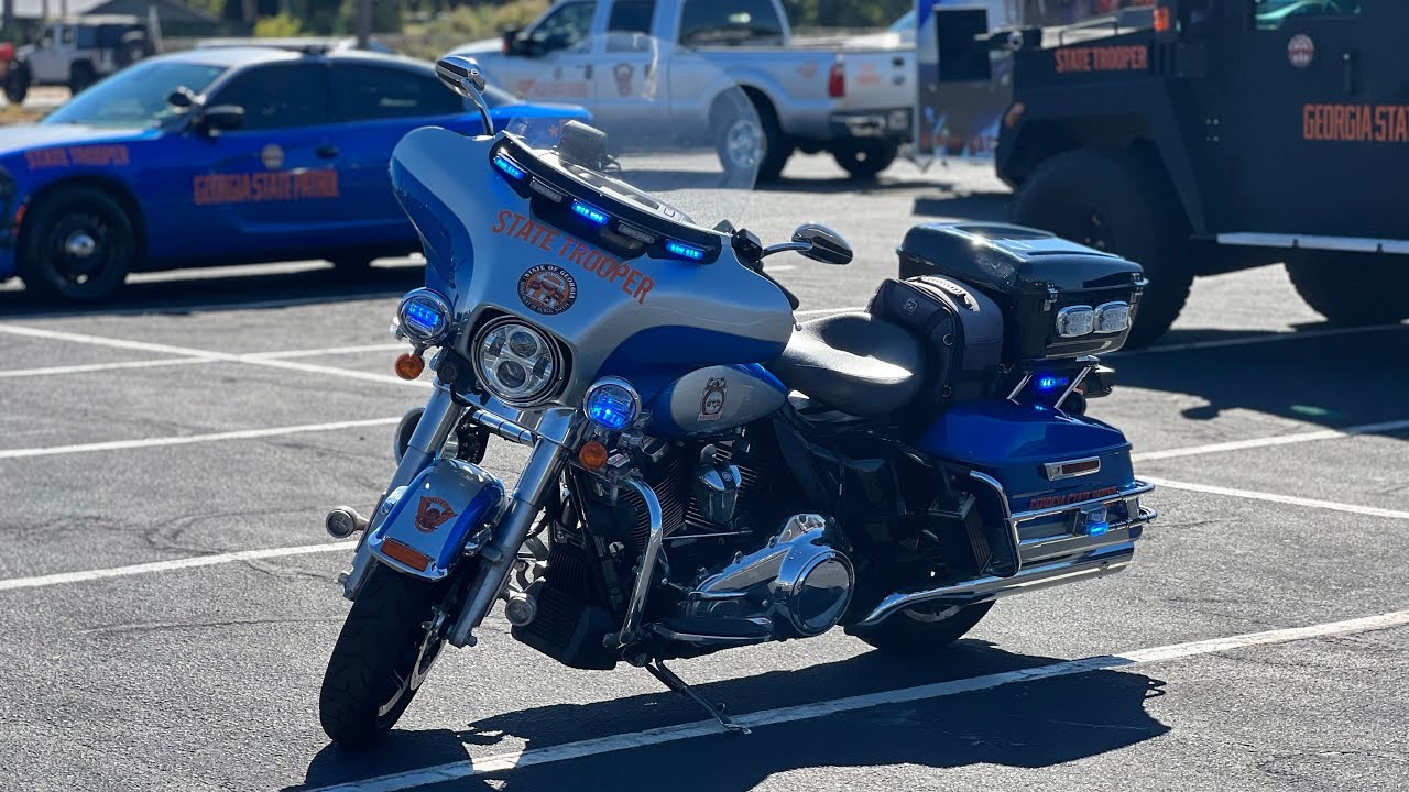Georgia State Patrol Motor Unit ⚫️🔵⚫️🇺🇸 - YouTube