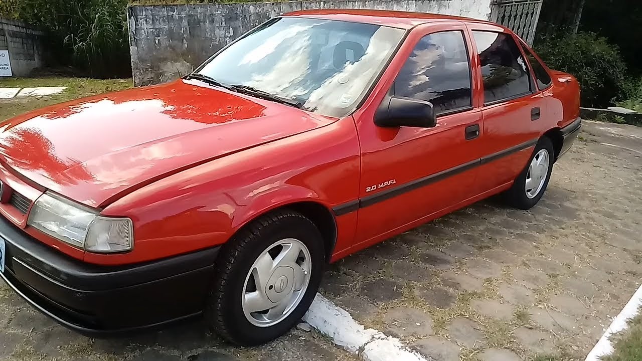 Vectra 95/95 gls vermelho bach - YouTube