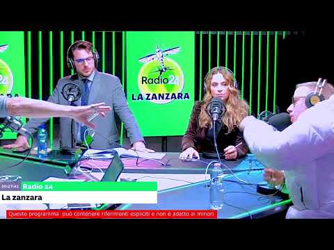 Annullato l'incontro di Max Felicitas con gli studenti - La Zanzara 3.3.2025