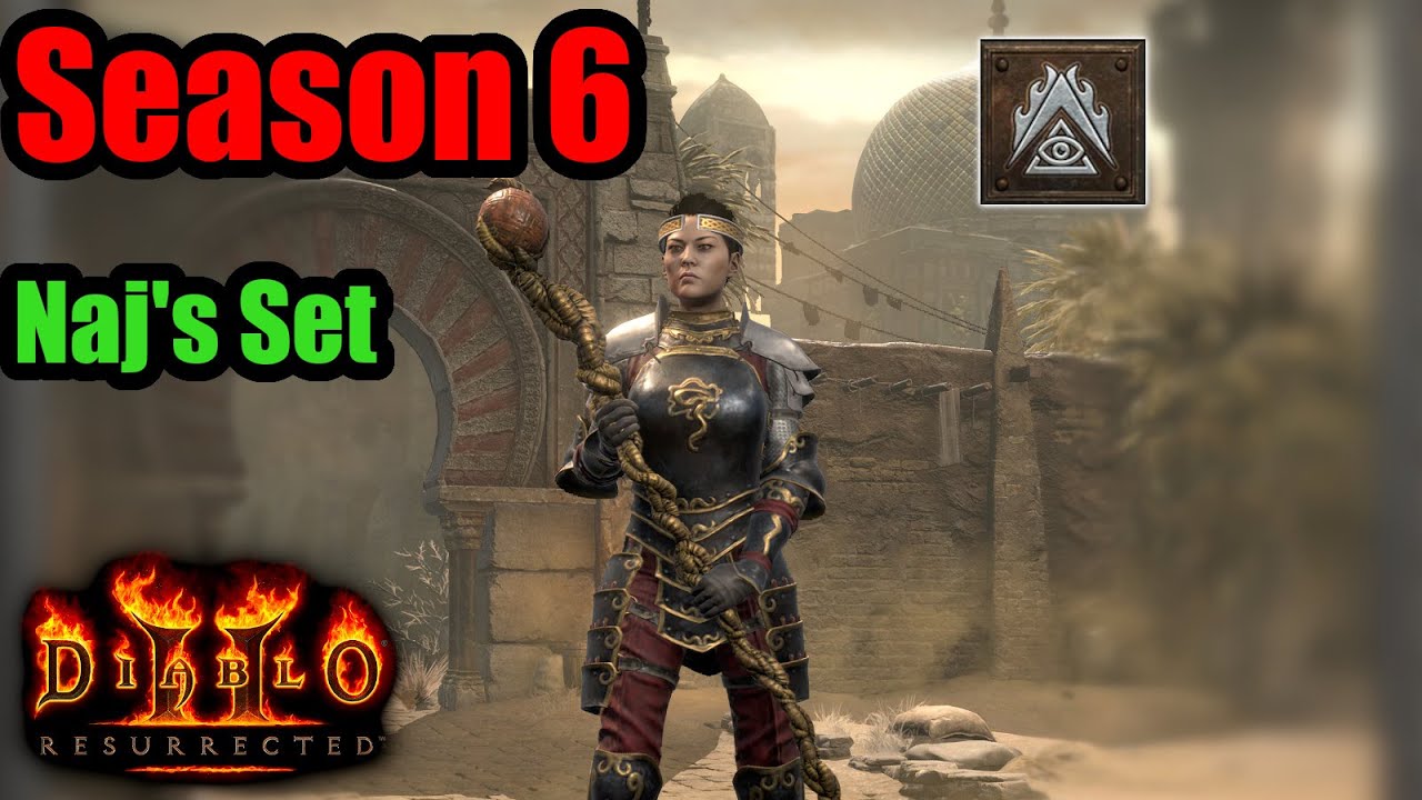 Fire Assassin Full Naj Set Diablo 2 Resurrected - YouTube
