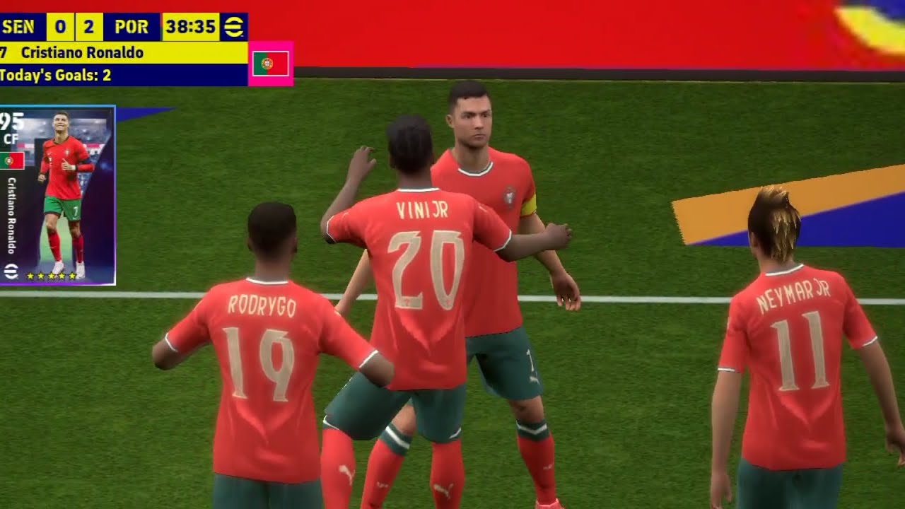 Portugal vs senegal 3:0 cristiano ronaldo hattrick - YouTube