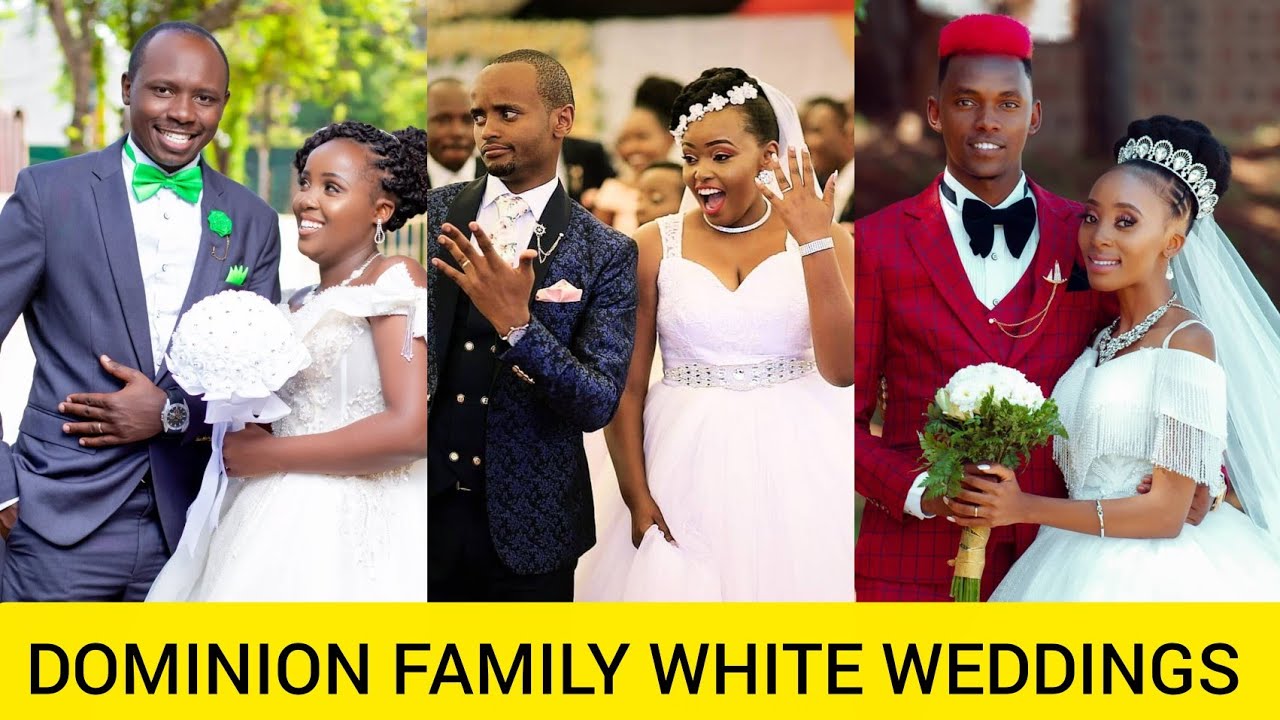 DOMINION FAMILY BEAUTIFUL WHITE WEDDINGS | WAPENDWA MUZIKI | THE ...
