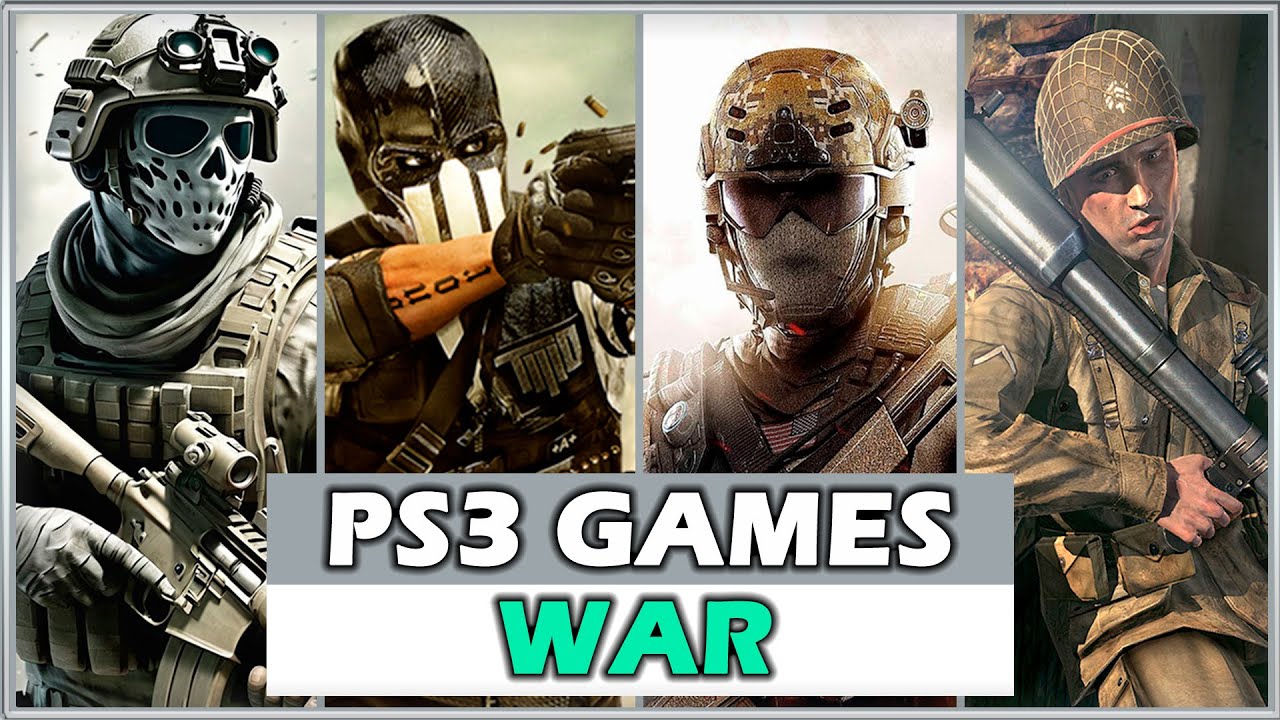 TOP 45 BEST WAR GAMES ON PS3 || BST PS3 GAMES - YouTube