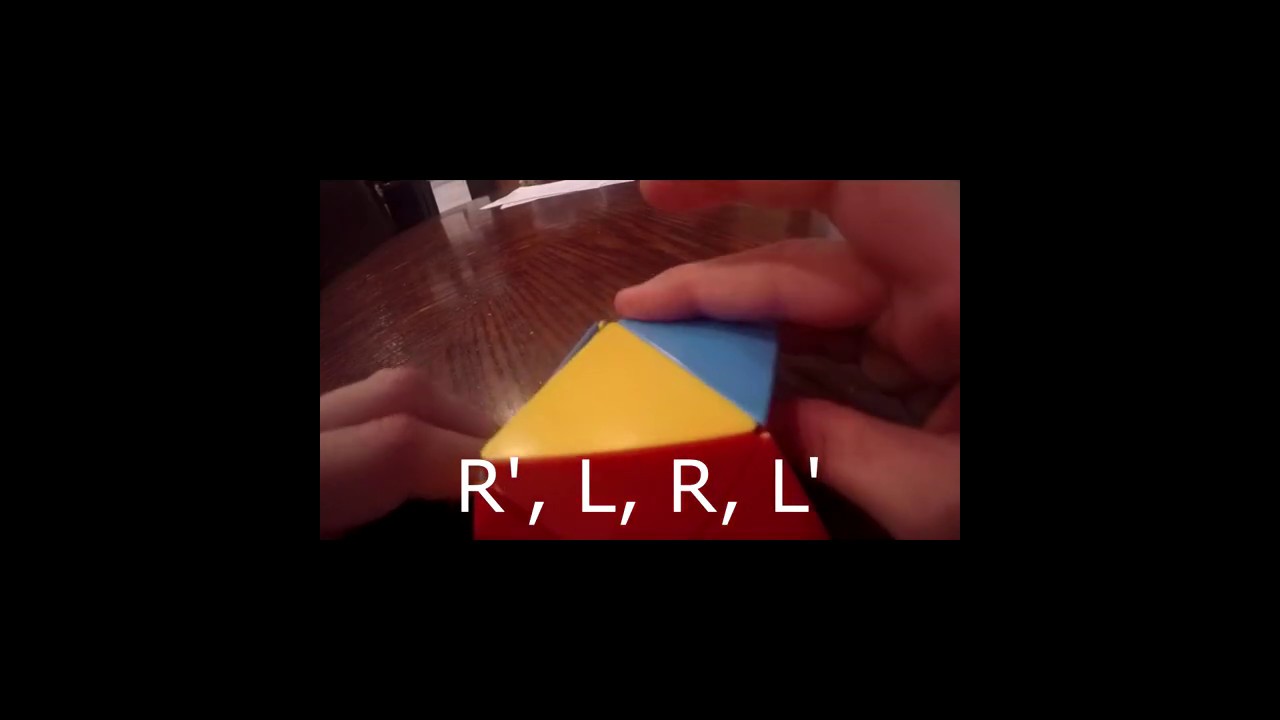 How to solve the pyramorphix (easiest method) - YouTube