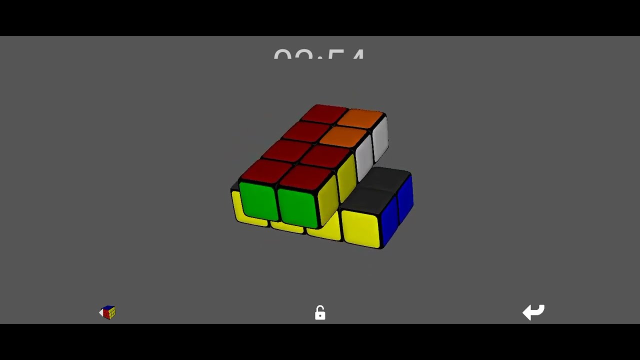 Rubiks Tower 2x2x4 método 2 forma - YouTube