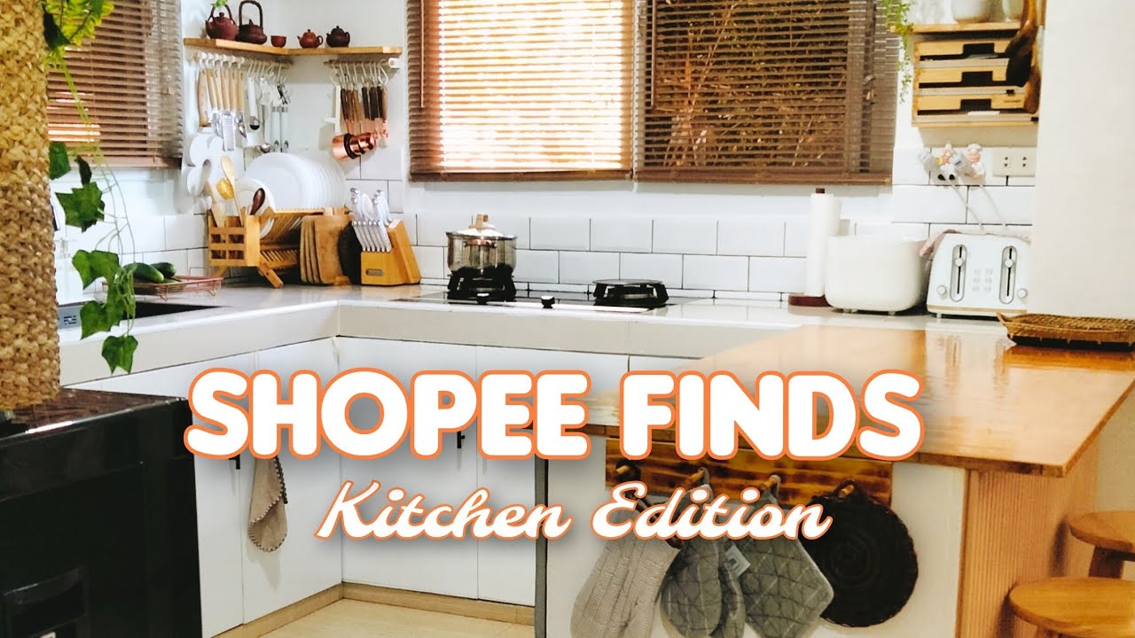 KITCHEN MUST-HAVES/ SHOPEE KITCHEN RECOMMENDED FINDS - YouTube