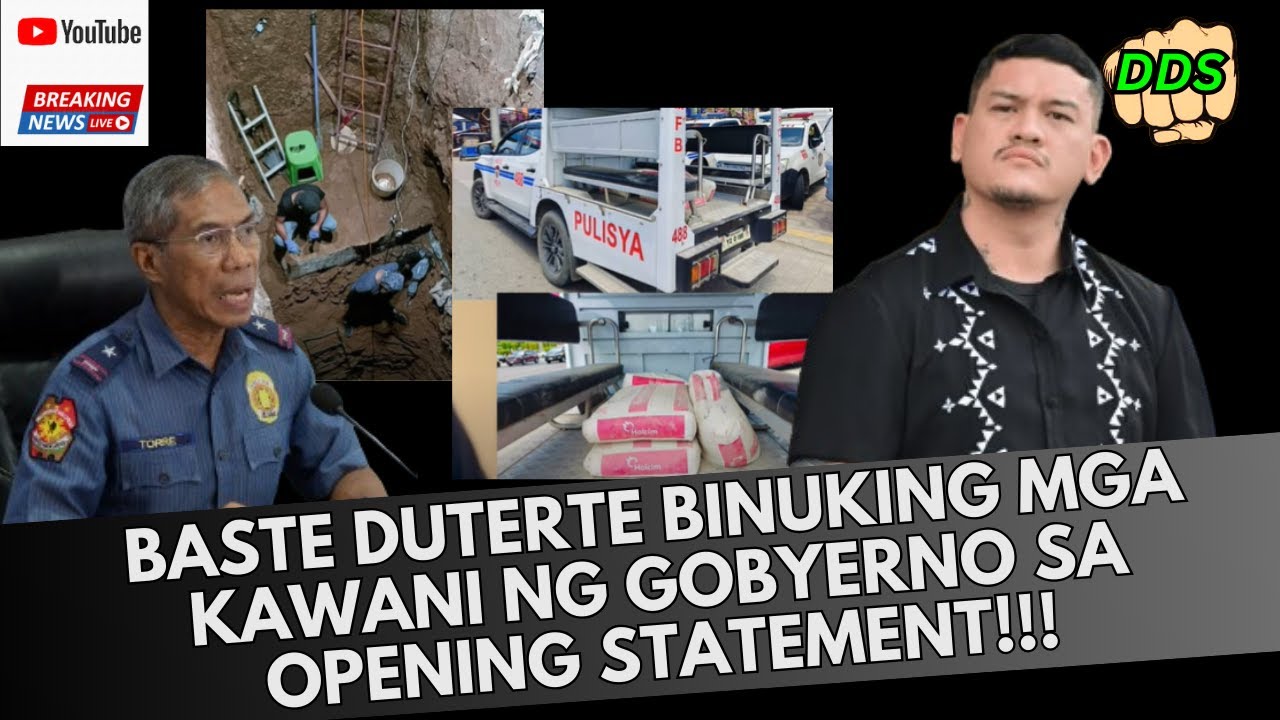 BASTE DUTERTE BINUKING LAHAT SA OPENING STATEMENT NITO #duterte #bbm # ...