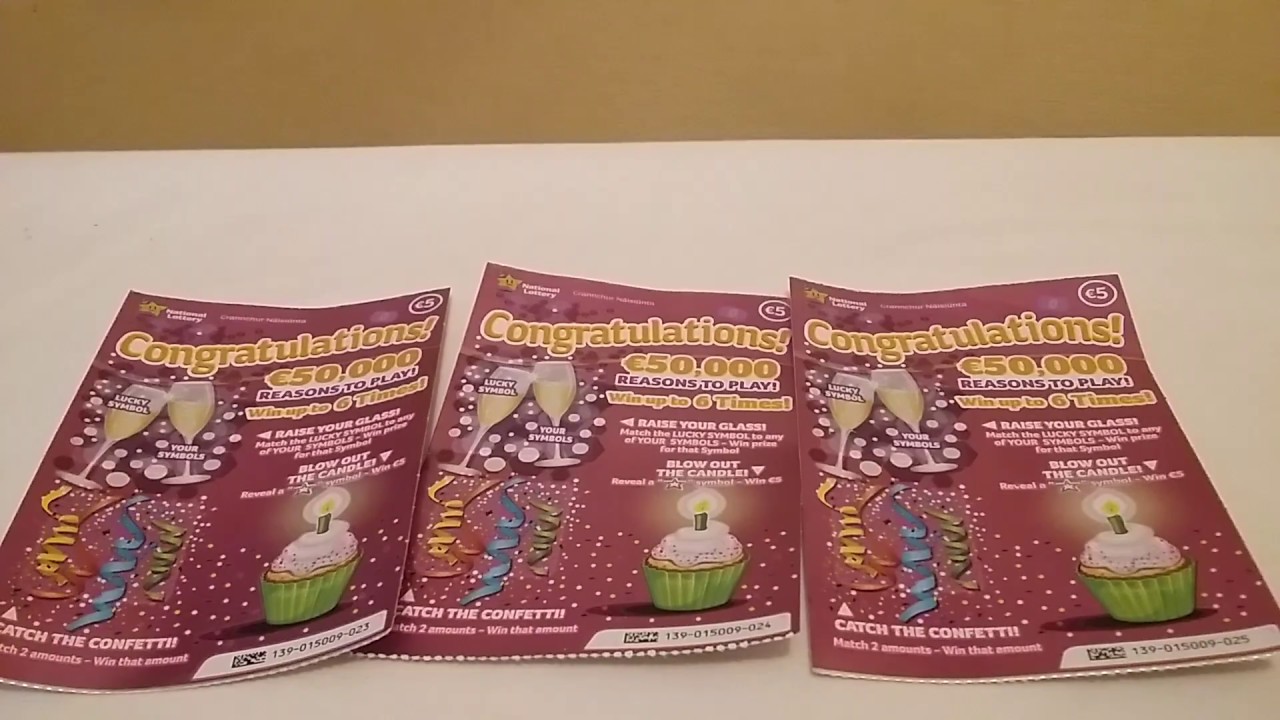3 Scratch cards Congratulations! WIN! - YouTube