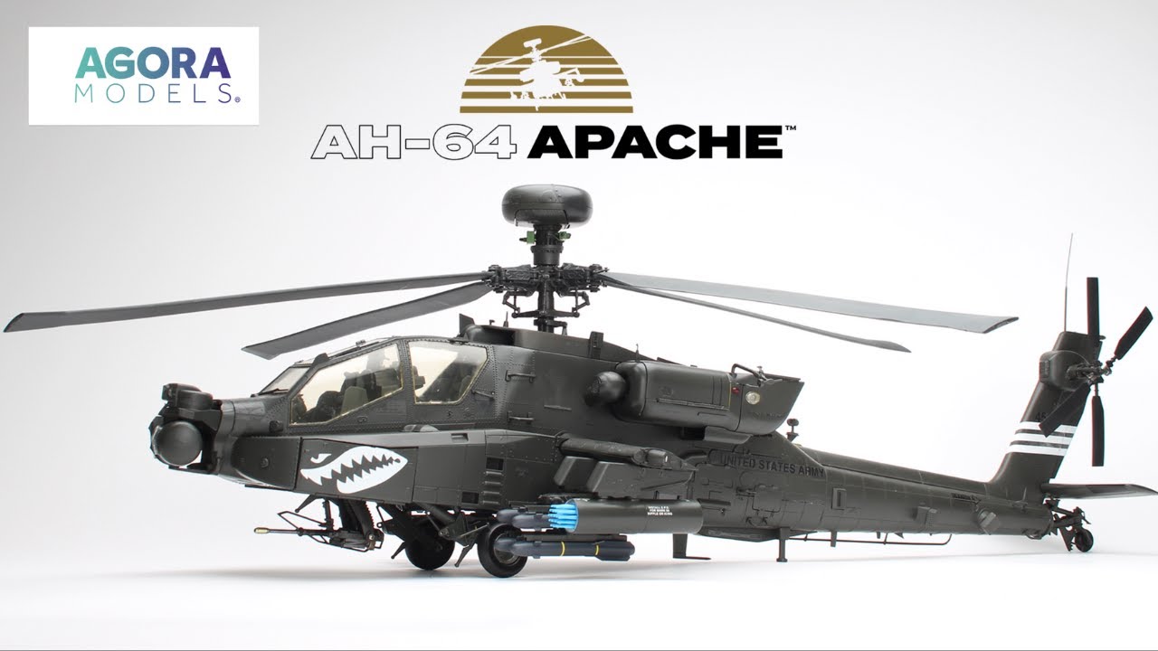 Agora Models Annuncia Il Lancio Dell'Elicottero Apache Longbow AH-64! - YouTube