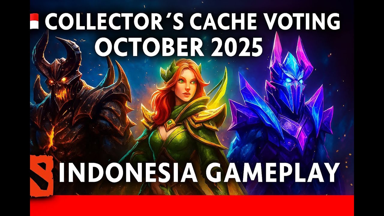 🇮🇩 COLLECTORE CACHE VOTING OCTOBER 2025 Dota 2 Indonesia Gameplay - YouTube