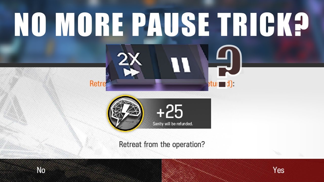 [Arknights] is this the end of pause trick? - YouTube