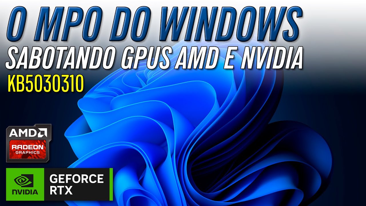 COMO DESLIGAR O MPO DO WINDOWS. Um dos maiores PROBLEMAS PARA PLACAS DE ...
