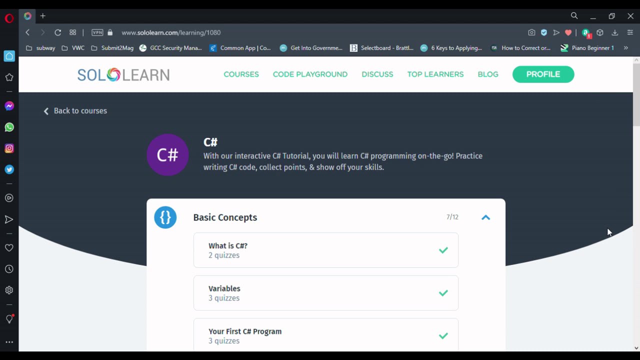 Video On Free C Site Sololearnpart 2 Youtube