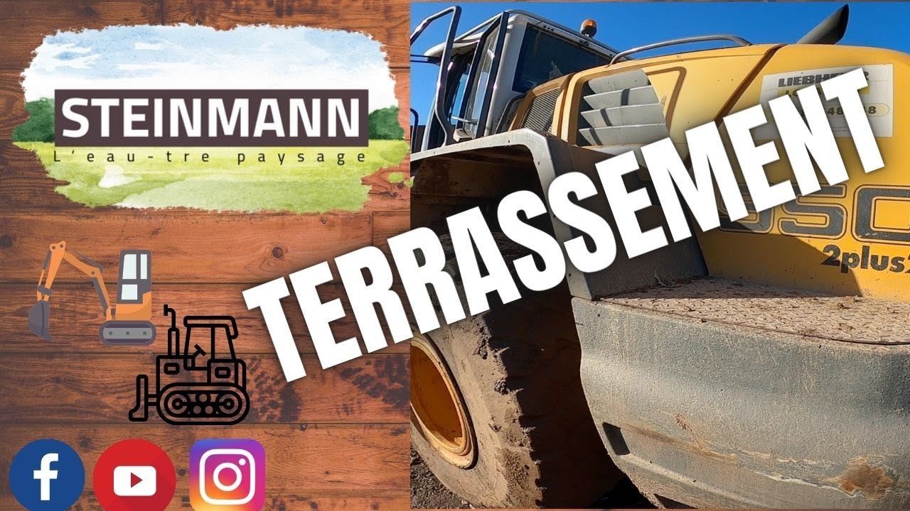 On est de retour ! Chantier de terrassement - YouTube
