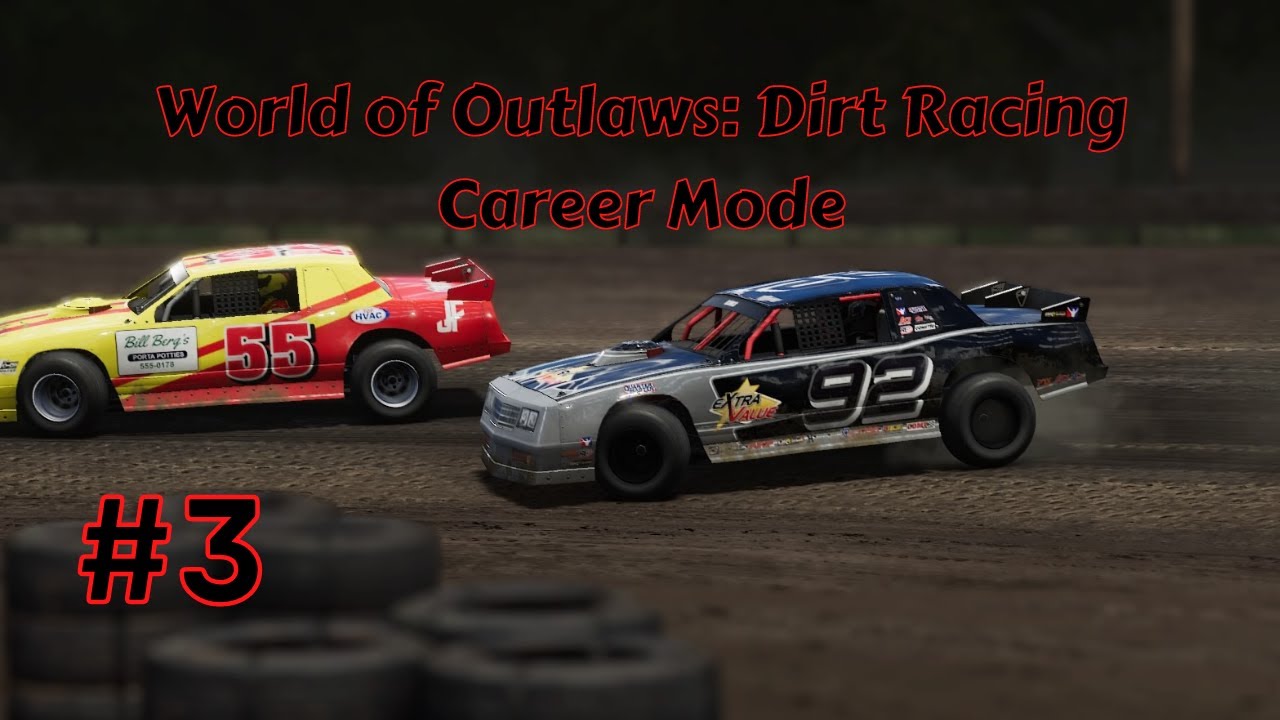 World of Outlaws: Dirt Racing Career Mode. Elm Creek and Kokomo ...