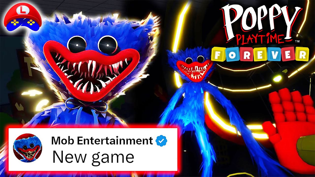 A NEW OFFICIAL POPPY PLAYTIME GAME ANNOUNCED and ALL SECRETS - Poppy ...