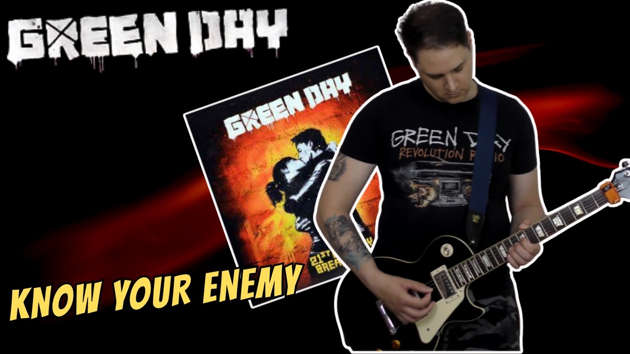 Know Your Enemy | Green Day (guitar cover) - YouTube