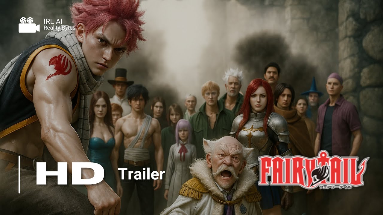 Fairy Tail HD Trailer - IRL AI: Reality Bytes | Epic Fantasy Unleashed ...