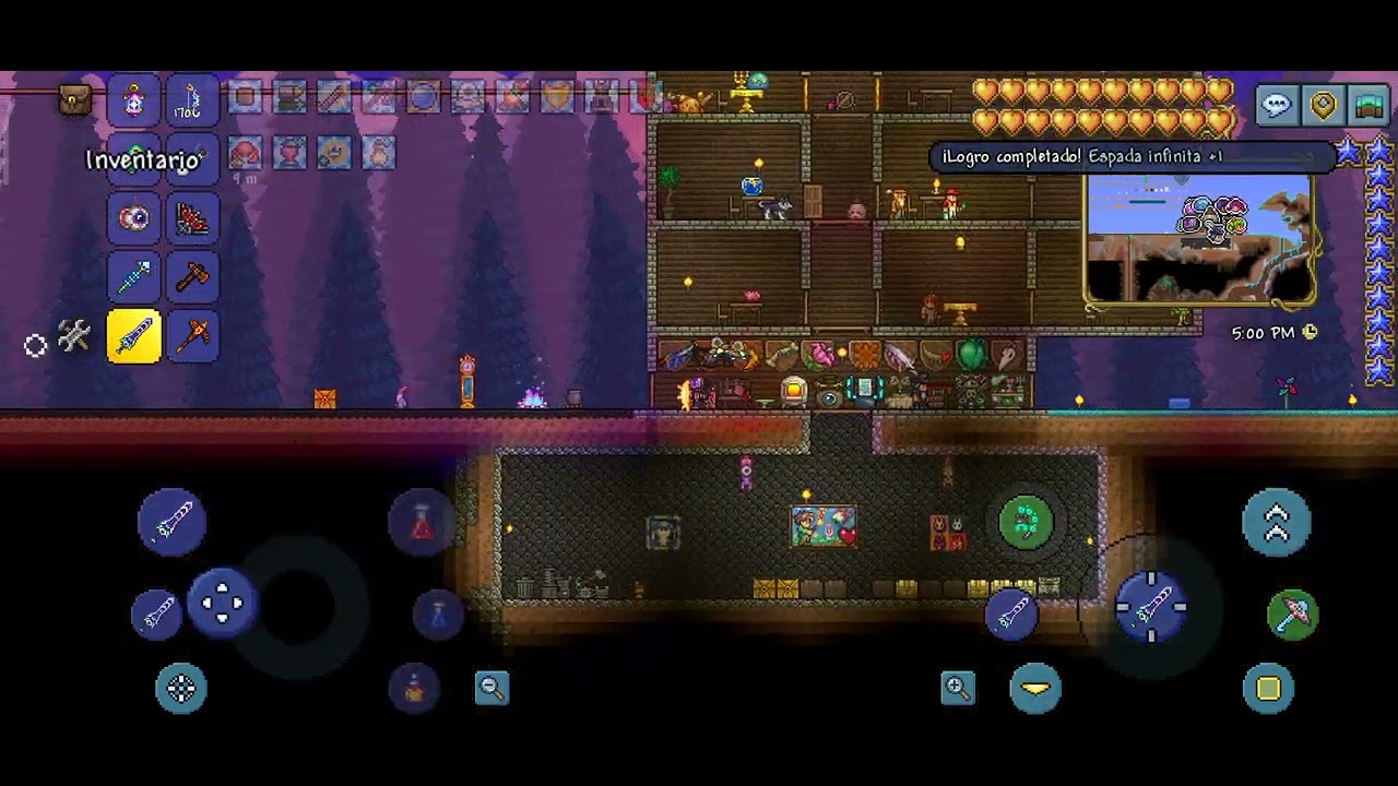 Crafteando la cenith en Terraria👻 - YouTube