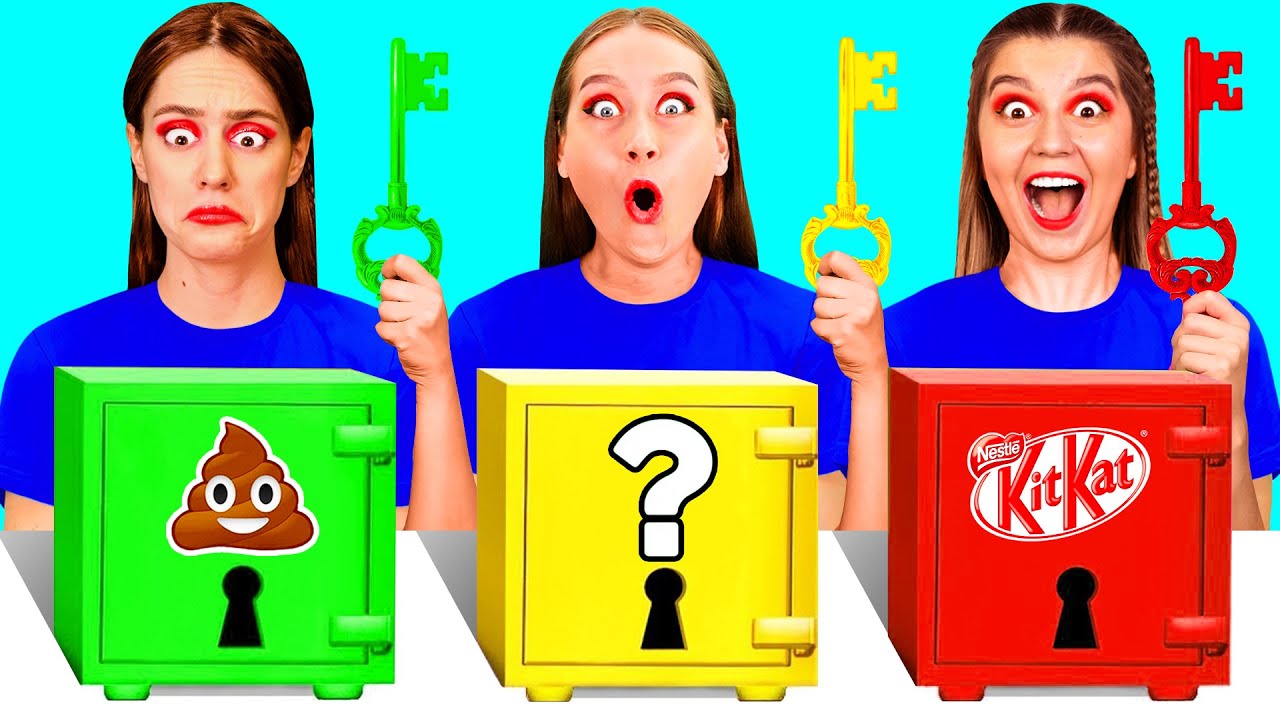 Solve the Mystery Challenge of 1000 Keys | Funny Food Hacks by KiKi ...