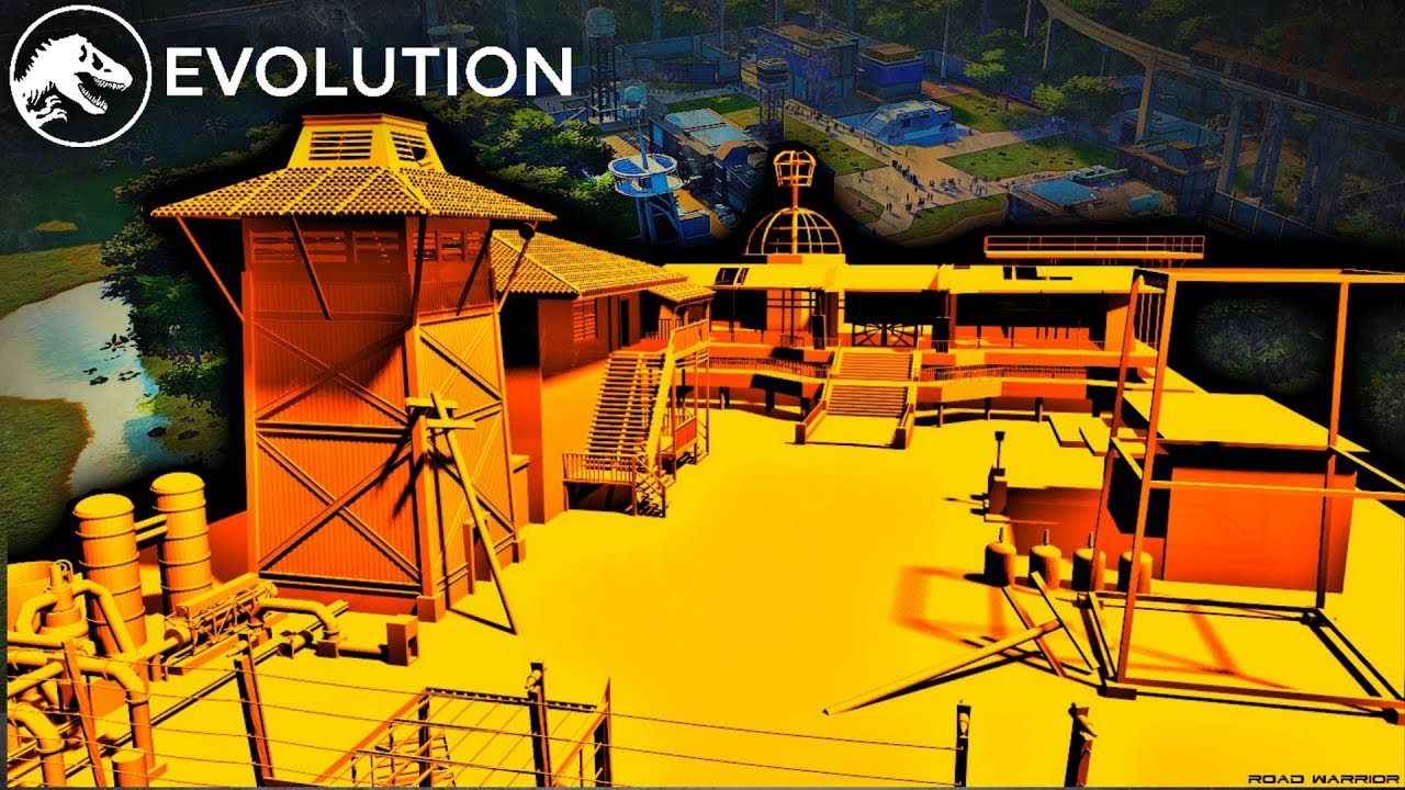 SITE B WORKER'S VILLAGE REBUILT! (Jurassic World Evolution) Documentary ...