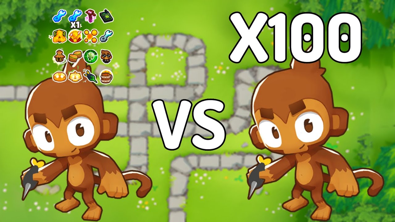 God Boosted Dart Monke VS. 100 Dart Monkeys - YouTube