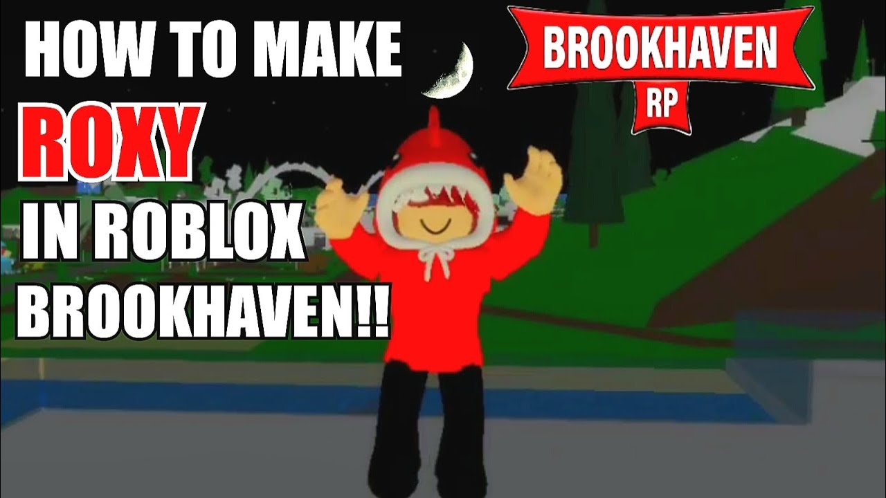 HOW TO MAKE ROXY IN ROBLOX BROOKHAVEN!!! - YouTube